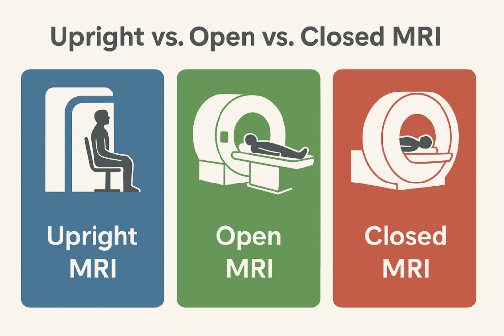 How to Choose Between Upright, Open, and Closed MRI